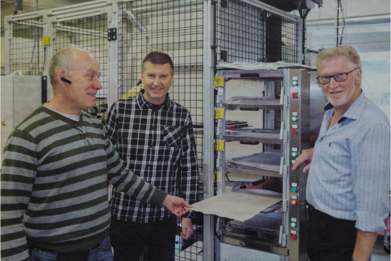 Göran André and Niclas Settergren, current owners, along with Ebbe ...